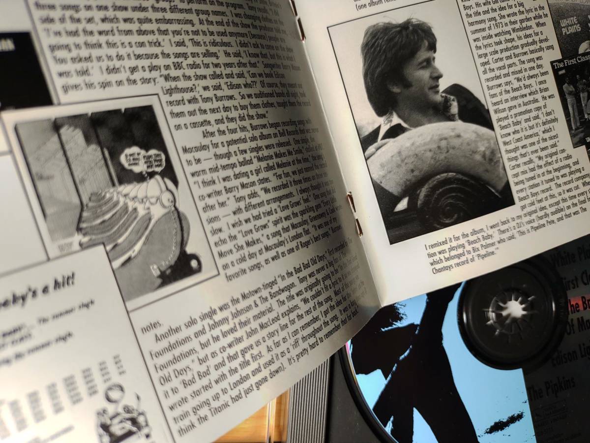 【目立った傷や汚れなし】入手困難Tony Burrows傑作18曲Best!Edison lighthouse First Class ...