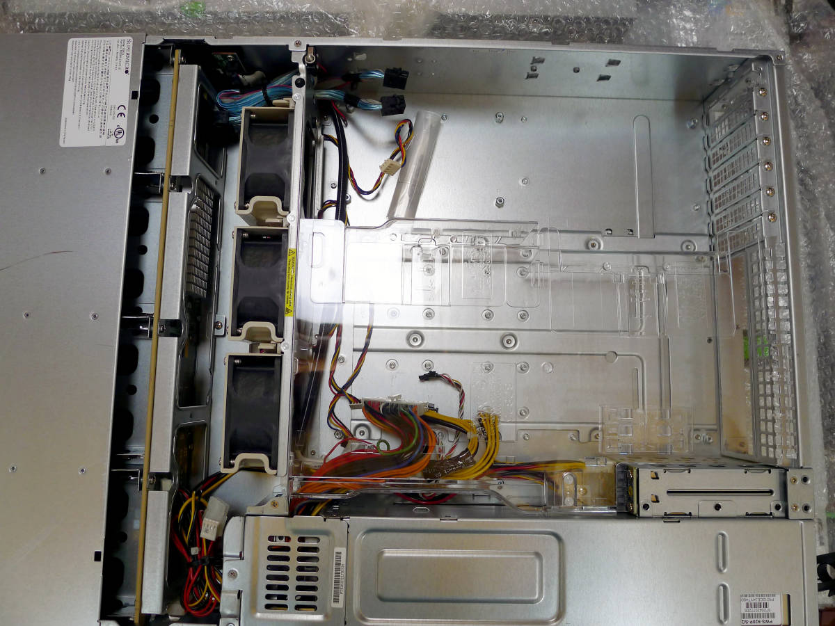 【傷や汚れあり】SUPERMICRO Model:826-9 Caseのみ 電源付きの落札情報詳細 - ヤフオク落札価格検索 オークフリー