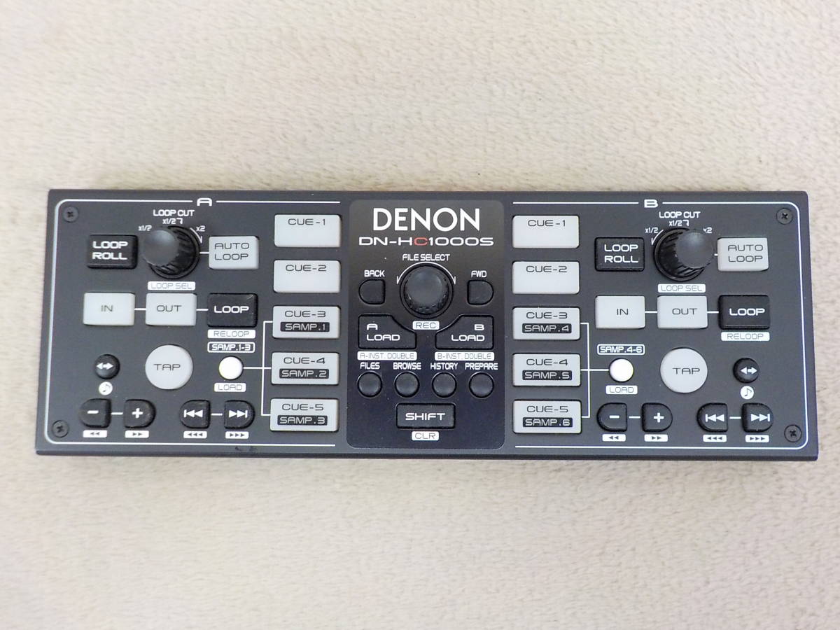 【目立った傷や汚れなし】T139 美品中古 送料無料 DENON デノン PCDJ コントローラー DN-HC1000S MIDI ...