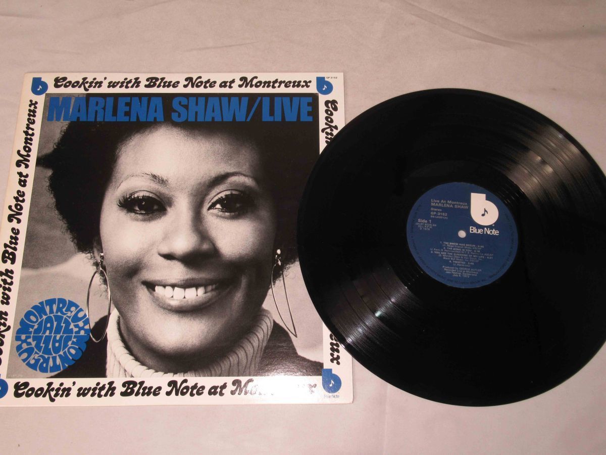 【やや傷や汚れあり】Q07:MARLENA SHAW /LIVE AT MONTREUX/BLUE NOTE/GP 3152/ジャズ,LPレコードの落札情報詳細 - ヤフオク落札価格検索 オークフリー
