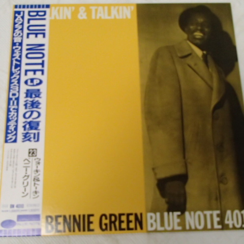 【やや傷や汚れあり】Bennie Green「Walkin' And Talkin'」LP（12インチ）/Blue Note(BN 4010 ...