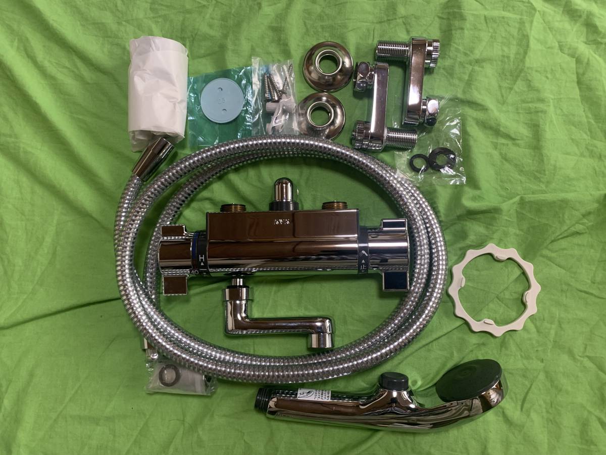 【目立った傷や汚れなし】 KVK KF800 本体使用品 浴室用壁付サーモ水栓ワンストップシャワーヘッド付きの落札情報詳細 - ヤフオク落札価格検索 オークフリー