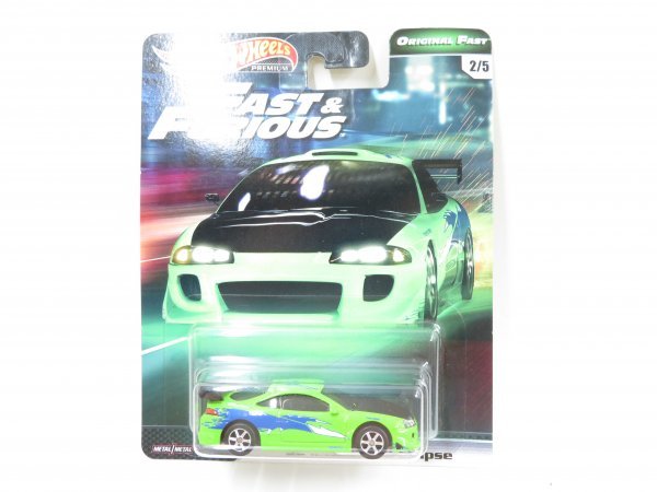 【未使用】【新品未開封(n3456)同梱可】ホットウィール プレミアム 95 Mitsubishi Eclipse 三菱 エクリプス ...