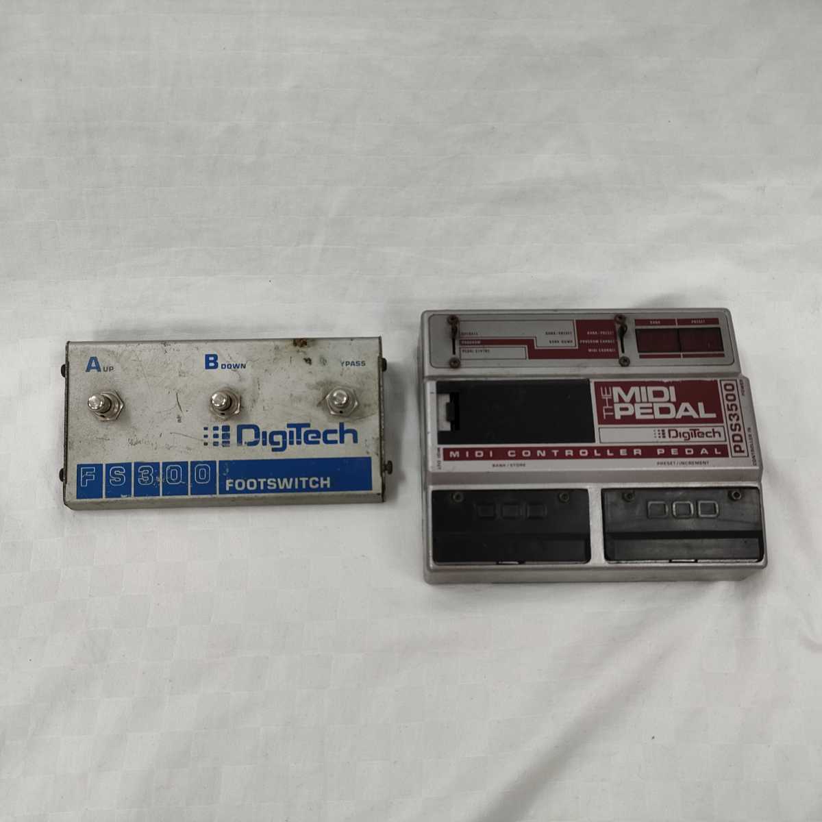 【全体的に状態が悪い】DigiTech footswitch FS300 MIDI PEDAL PDS3500 フットスイッチ デジテック ...