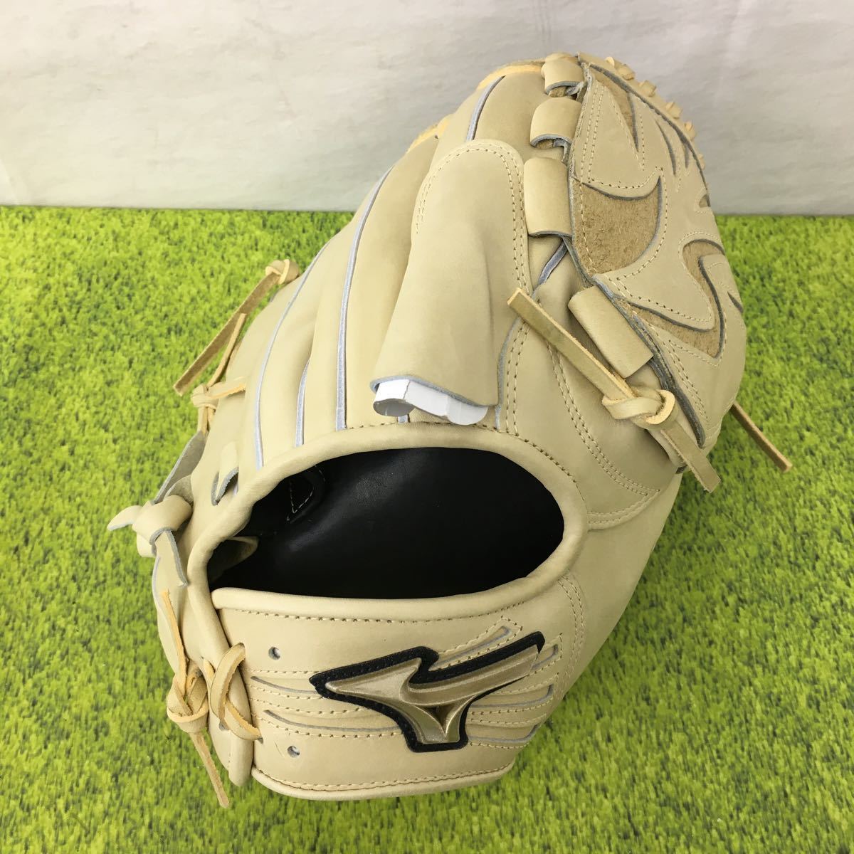★USED品 MIZUNO Global Elite【ミズノ グローバルエリート KS0311 W14900 Crest Hide Lytia RY 野球グローブ】 の落札情報詳細| ヤフオク ...