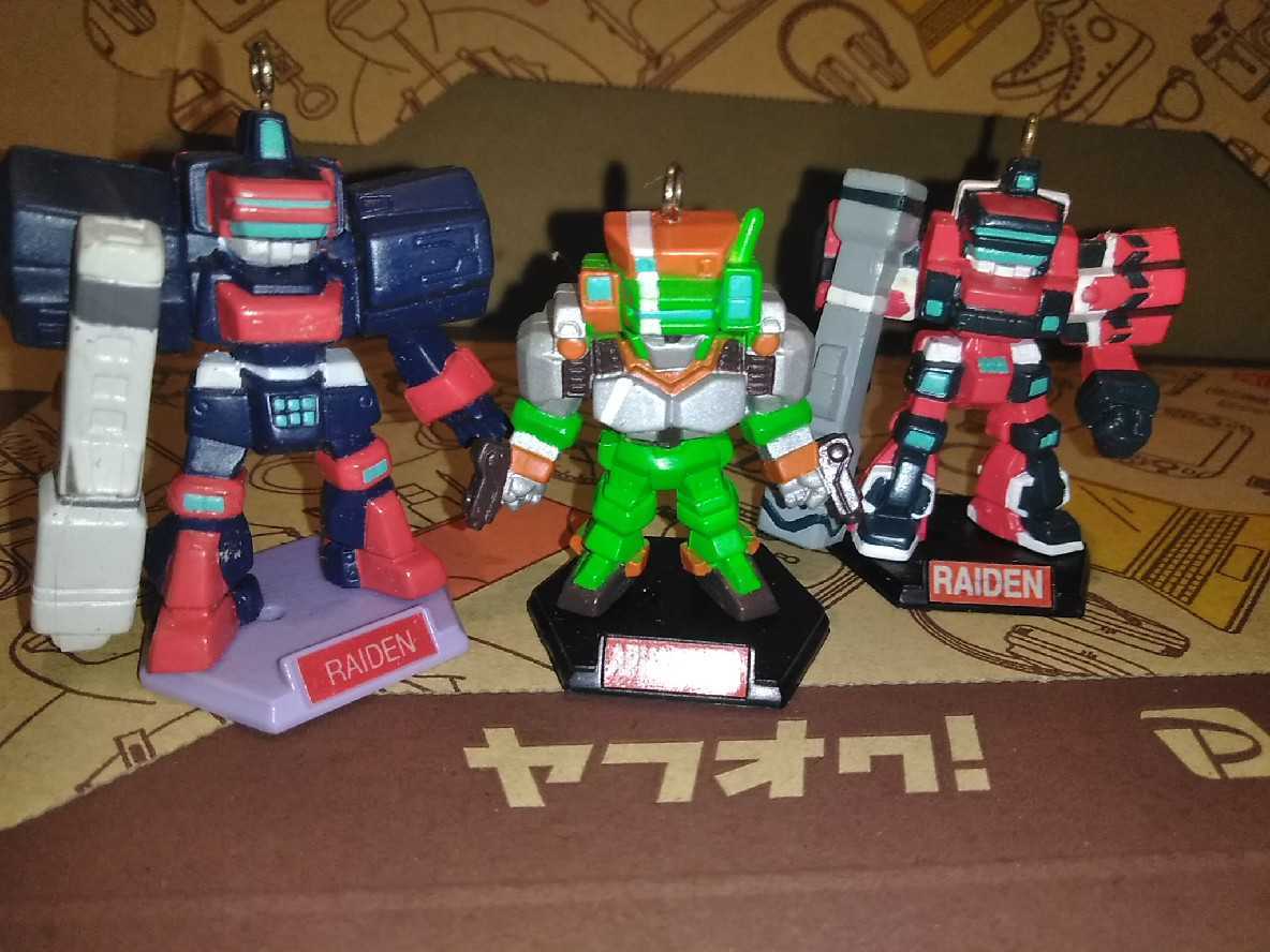 【全体的に状態が悪い】[3種] セガ 「電脳戦記バーチャロン(オラトリオ タングラム)」 ライデン RAIDEN 2 アファームド ...