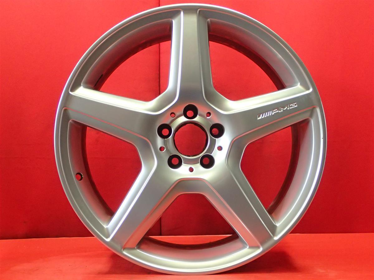 【傷や汚れあり】単品 純正 ホイール 1本 メルセデス・ベンツ Sクラス W221 純正5本スポーク ★ 9.5J-20 PCD112 5穴 +43 ハブ66.5 ★ A2214012502 ...