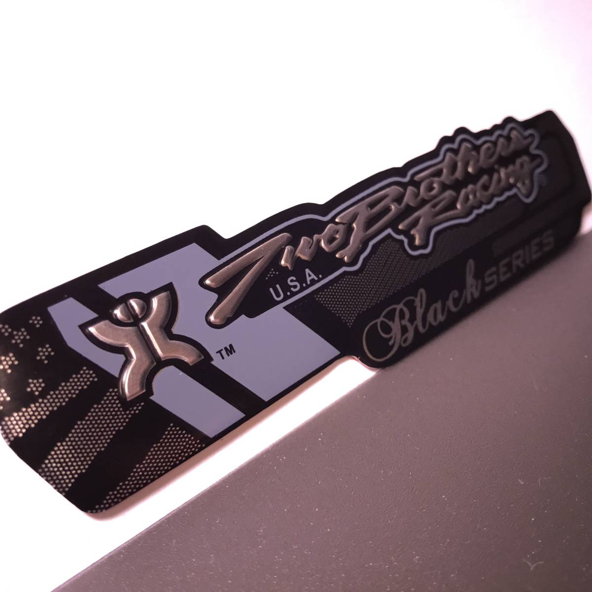 【やや傷や汚れあり】ブラックシリーズ 3Dアルミ耐熱ステッカー ツーブラザーズレーシング Two Brothers Racingの落札情報詳細 ...