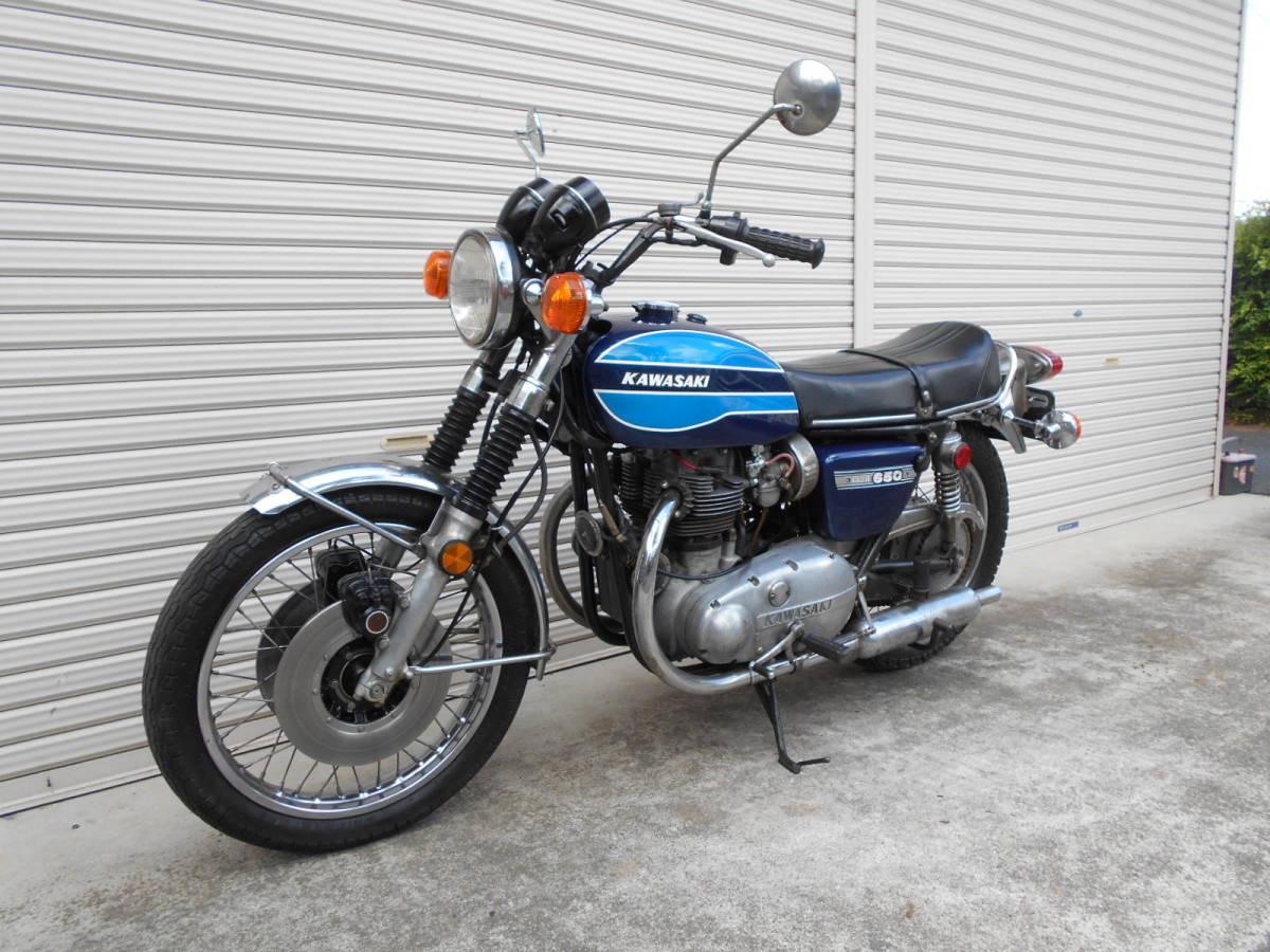 【傷や汚れあり】カワサキ W3 650RS 車検 令和6年8月 バーチカルツイン 検索用 メグロ W1 W1S W1SA W650 W800 Z2 RS Z1 Z900 Z750 FX 400 ...