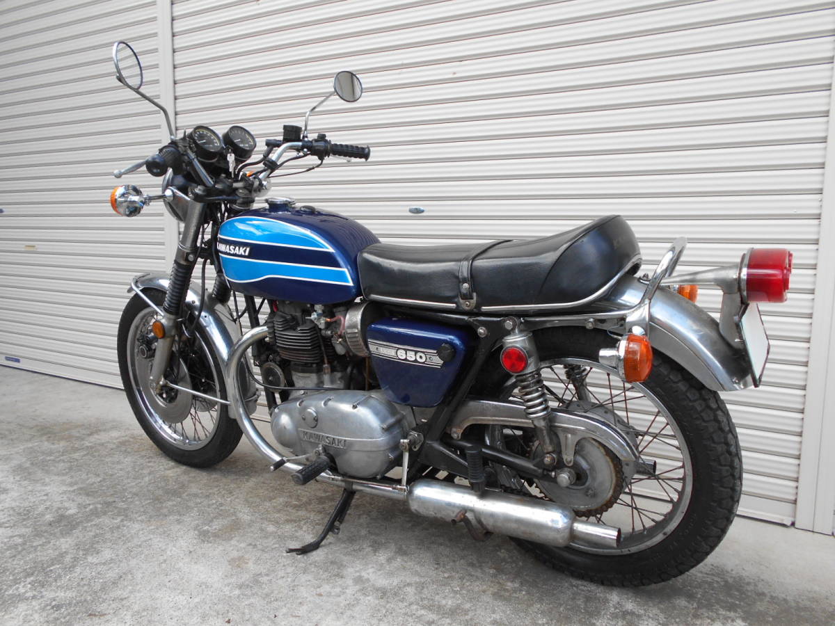 【傷や汚れあり】カワサキ W3 650RS 車検 令和6年8月 バーチカルツイン 検索用 メグロ W1 W1S W1SA W650 W800 Z2 RS Z1 Z900 Z750 FX 400 ...