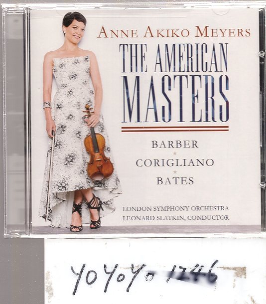 【目立った傷や汚れなし】ANNE AKIKO MEYERS/THE AMERICAN MASTERS/SAMUEL BARBER JOHN ...