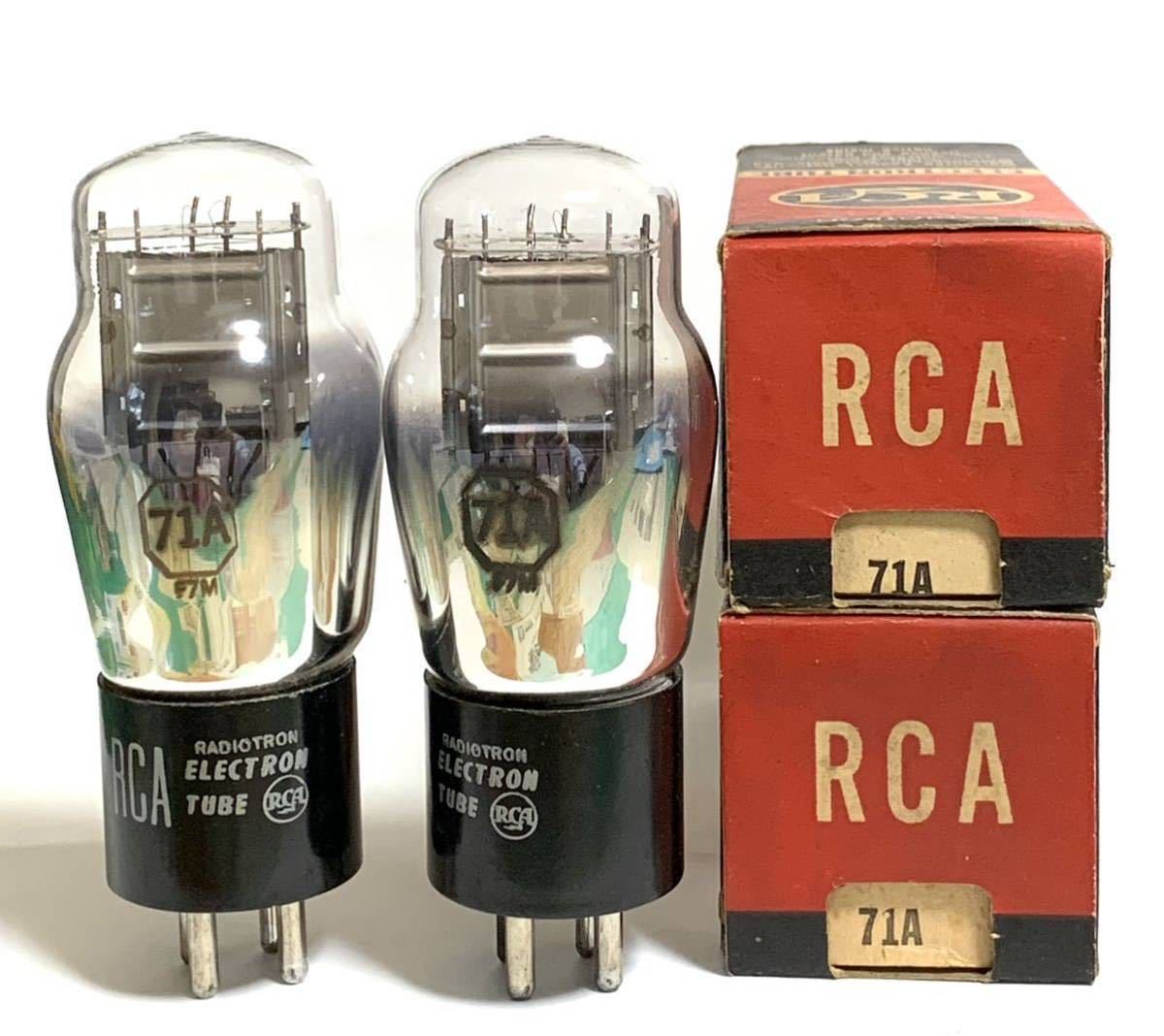 【未使用】71A/RCA 50年代 状態良し同一ロットペアの落札情報詳細 - ヤフオク落札価格検索 オークフリー
