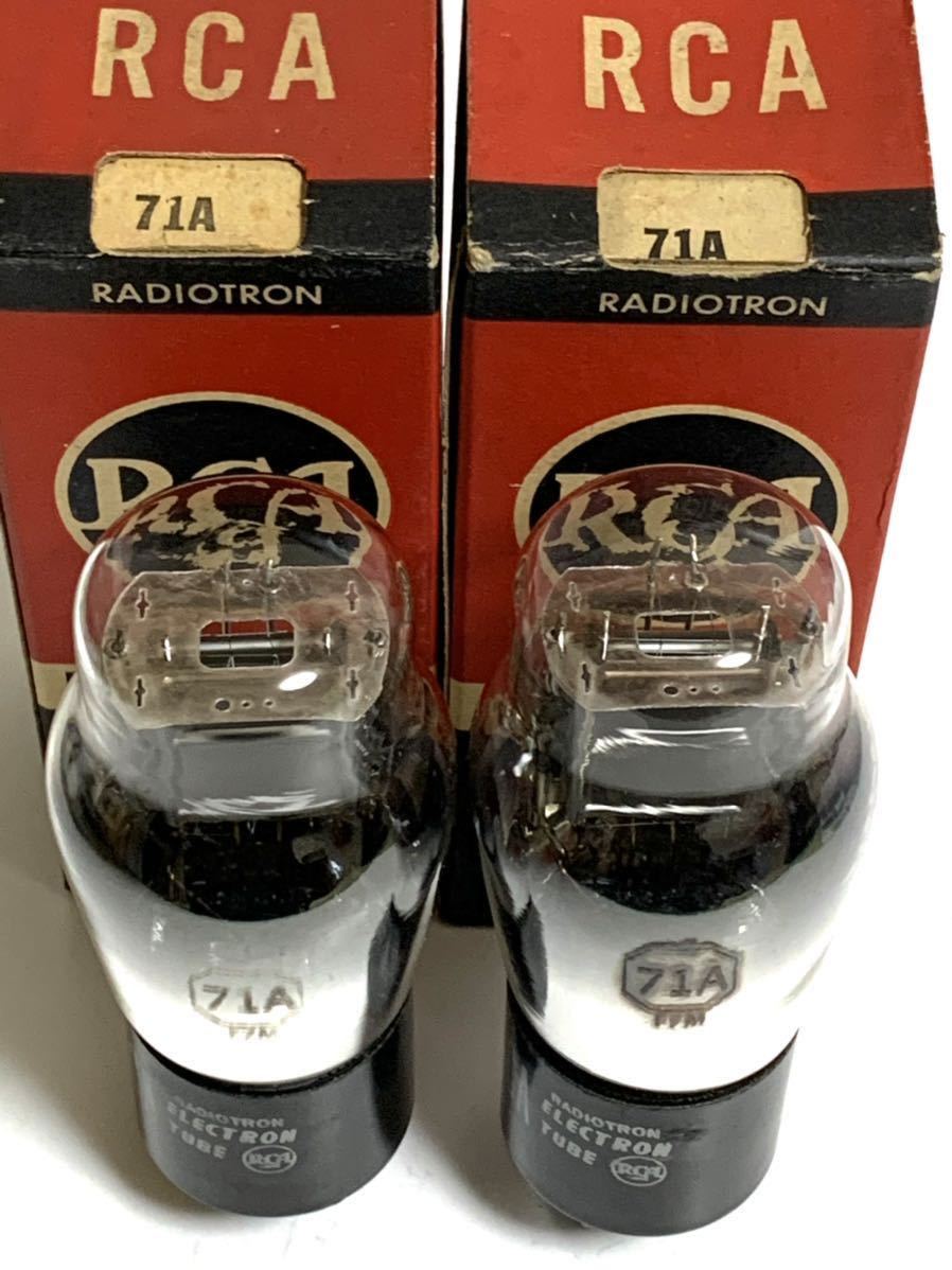 【未使用】71A/RCA 50年代 状態良し同一ロットペアの落札情報詳細 - ヤフオク落札価格検索 オークフリー