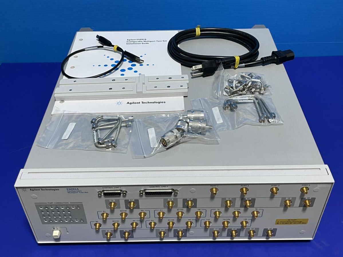 【目立った傷や汚れなし】（82）Agilentキーサイト・テクノロジー マルチポートテストセットE5092Aの落札情報詳細 - ヤフオク落札 ...