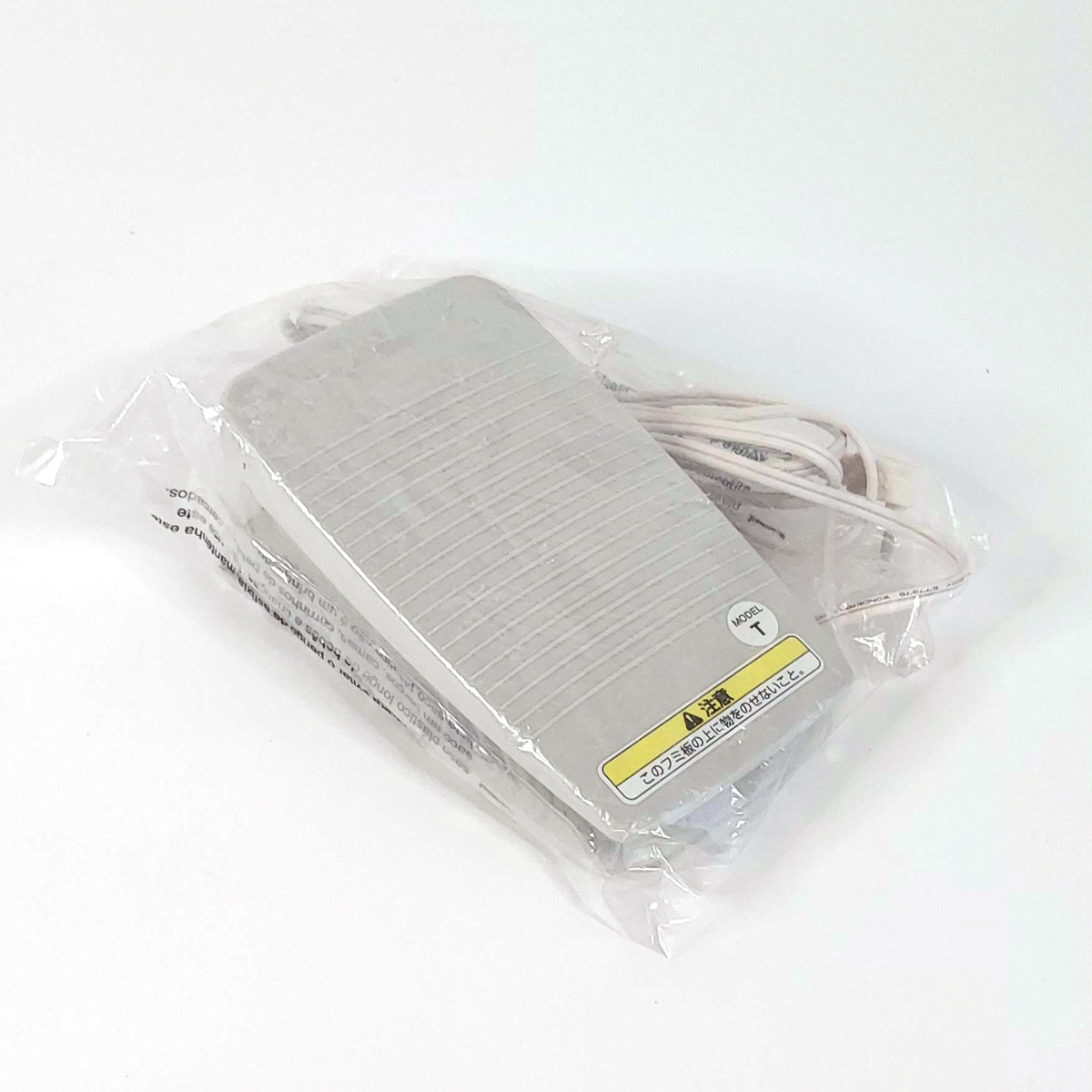 【目立った傷や汚れなし】brother ブラザー ミシン フットコントローラー MODEL T 型番：FC-322 (FC322-91)の落札情報詳細 - Yahoo!オークション落札価格検索 ...