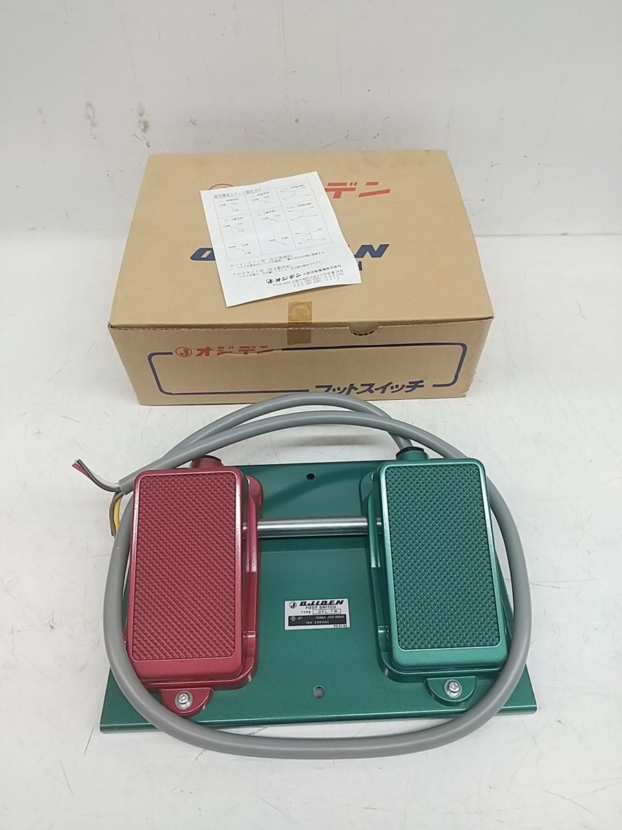 【未使用】オジデン フットスイッチ OFL基本形 OFL-F の落札情報詳細| ヤフオク落札価格情報 オークフリー