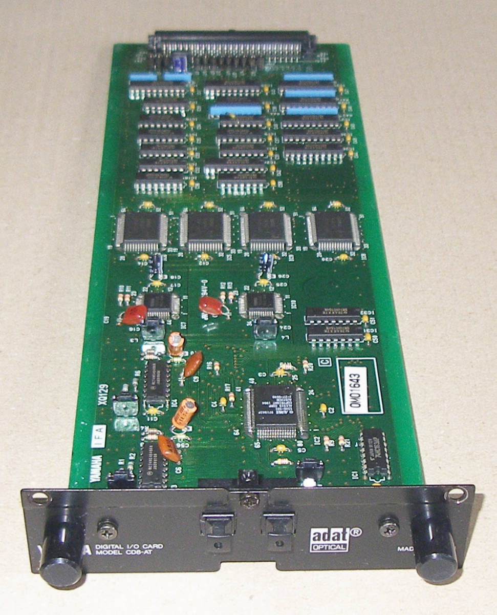 【目立った傷や汚れなし】★YAMAHA ADAT OPTICAL CD8-AT DIGITAL I/O CARD YGDAIカード★OK!!!★MADE in JAPAN★の落札情報詳細 ...