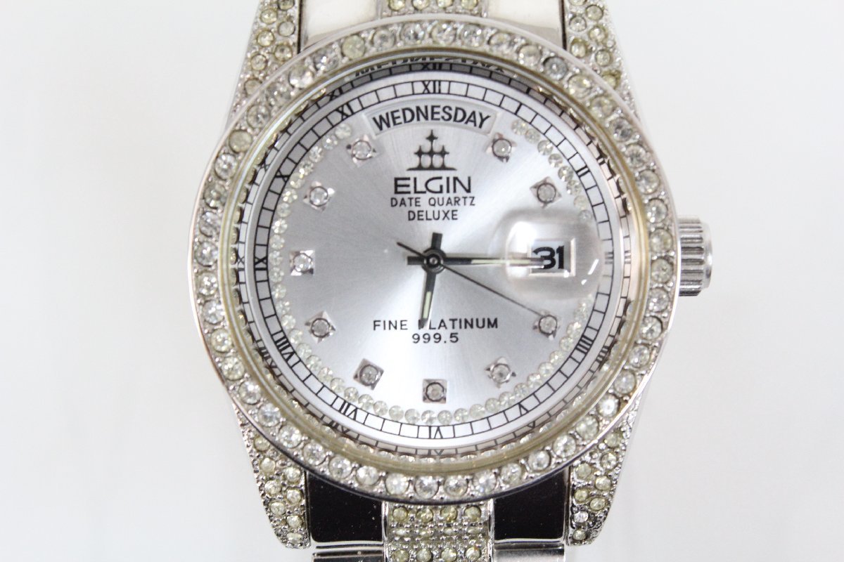 【やや傷や汚れあり】 ELGIN 腕時計 FINE PLATINUM999.5 FK-971-Cの落札情報詳細 - ヤフオク落札価格検索 オークフリー