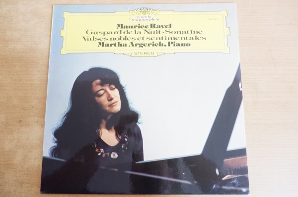 【目立った傷や汚れなし】J7-018＜LP/独盤/美品＞「Ravel:Gaspard De La Nuit, Sonatine, Valses ...