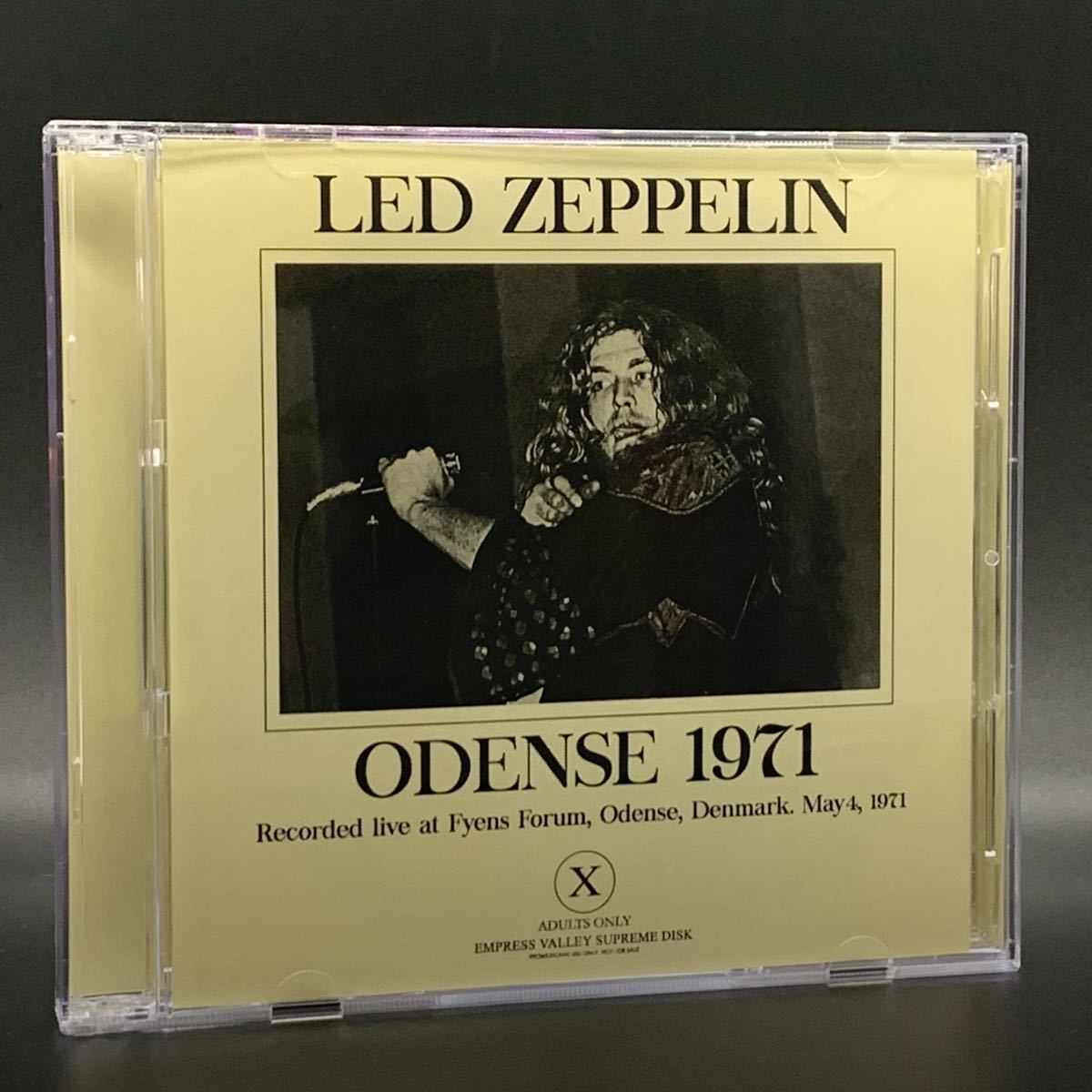 【未使用】 LED ZEPPELIN : ODENSE 1971 NEW SHOW 2CDR EMPRESS VALLEY SUPREME ...