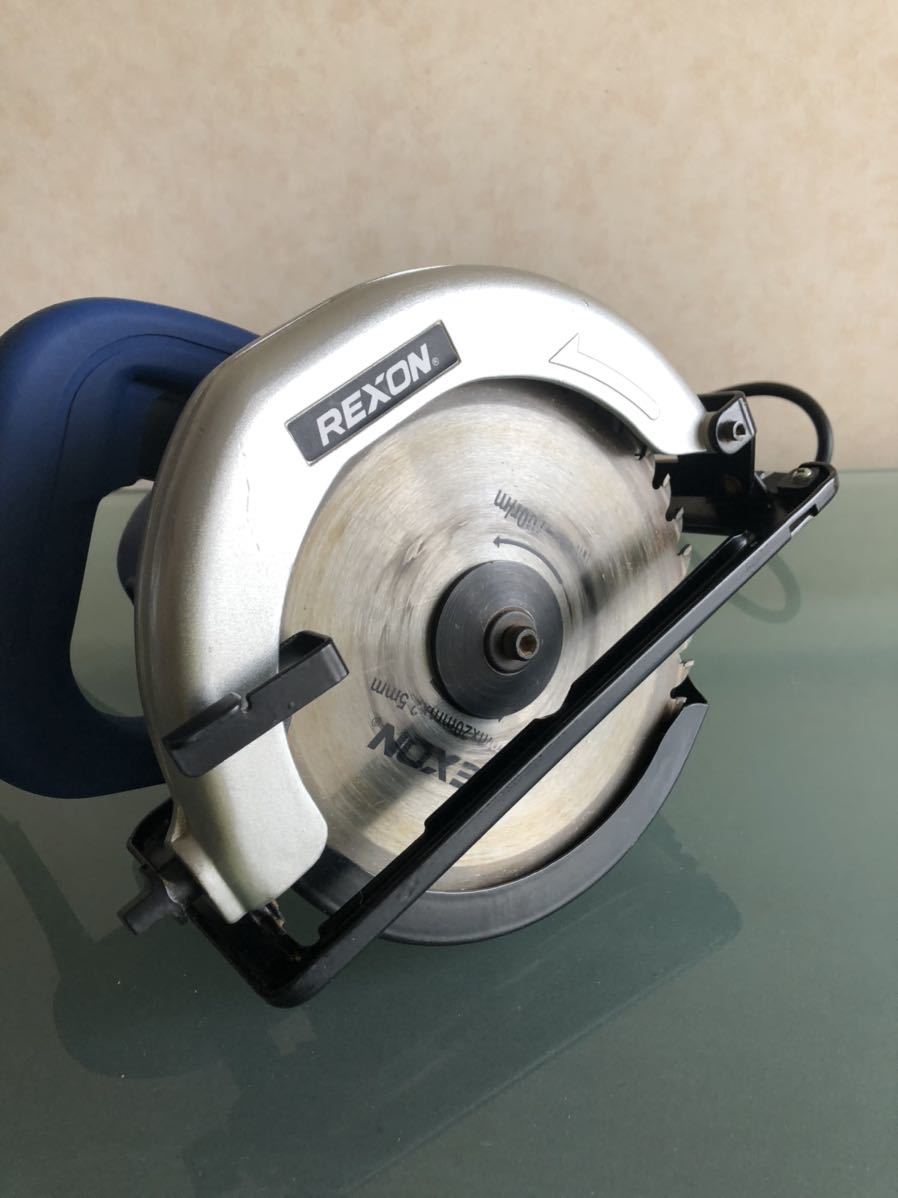 【傷や汚れあり】小型丸のこ 電動ノコギリ REXON HCS-165 の落札情報詳細 - ヤフオク落札価格検索 オークフリー