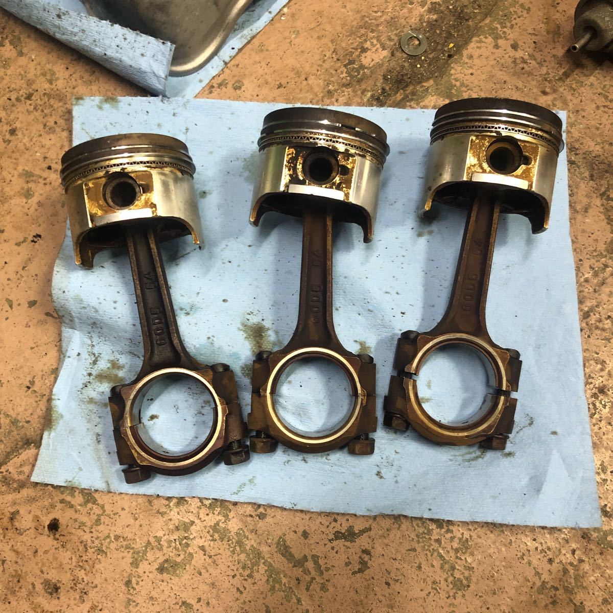 【傷や汚れあり】ジムニー JA11 ピストン コンロッド MT JA12 JA71 F6Aの落札情報詳細 - ヤフオク落札価格検索 オークフリー