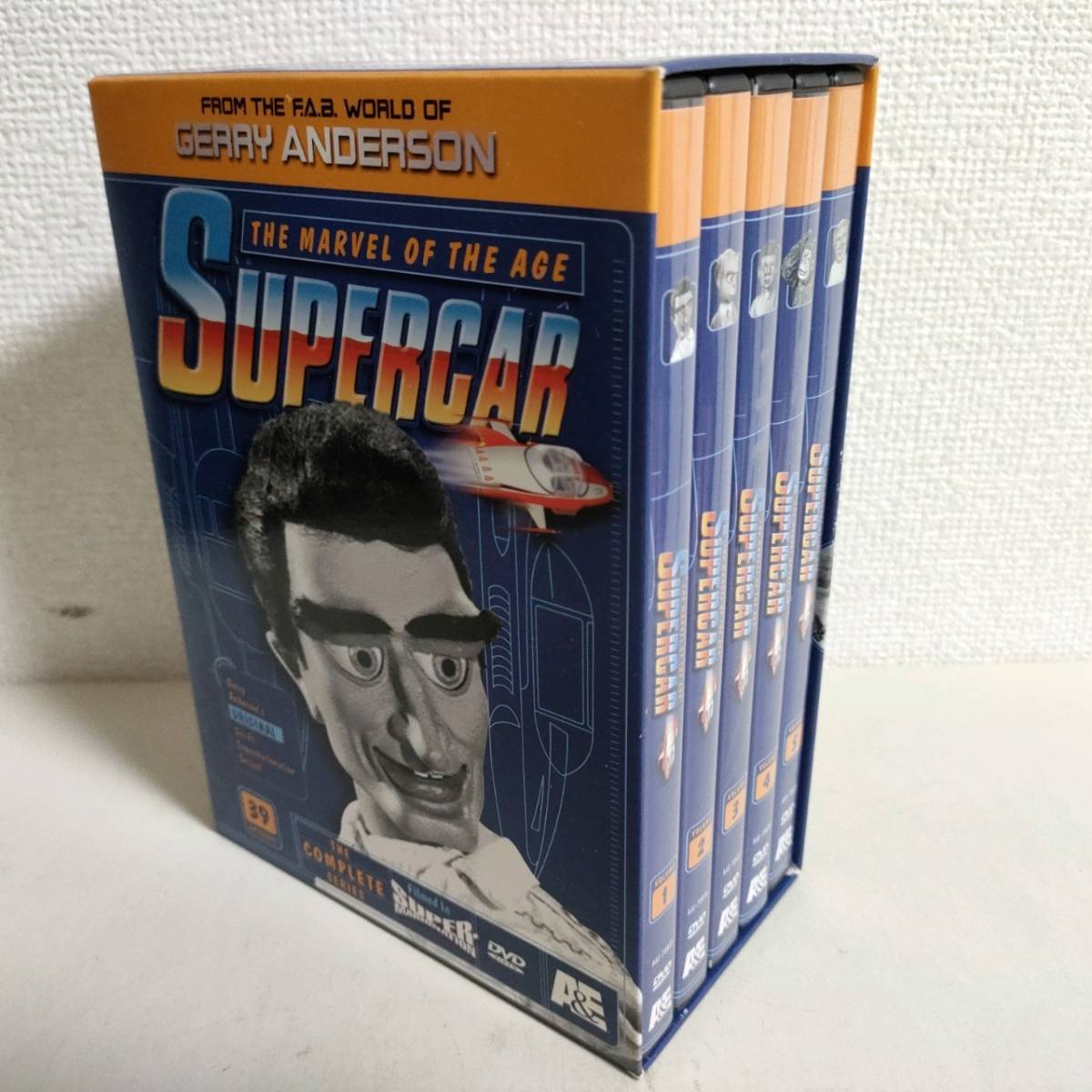 【やや傷や汚れあり】Y02 希少 DVD-BOX SUPERCAR THE MARVEL OF THE AGE 5枚組 アンダーソン作品 初期 TV作品の落札情報詳細 - ヤフオク落札価格検索 ...