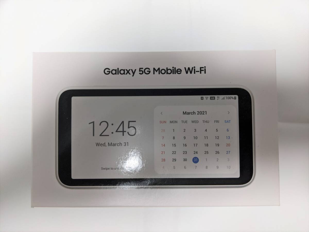 【未使用に近い】UQ/Galaxy 5G Mobile Wi-Fi SCR01 SCR01SWU ホワイト モバイルルーター 利用制限〇 の落札情報詳細| ヤフオク落札価格情報 オークフリー
