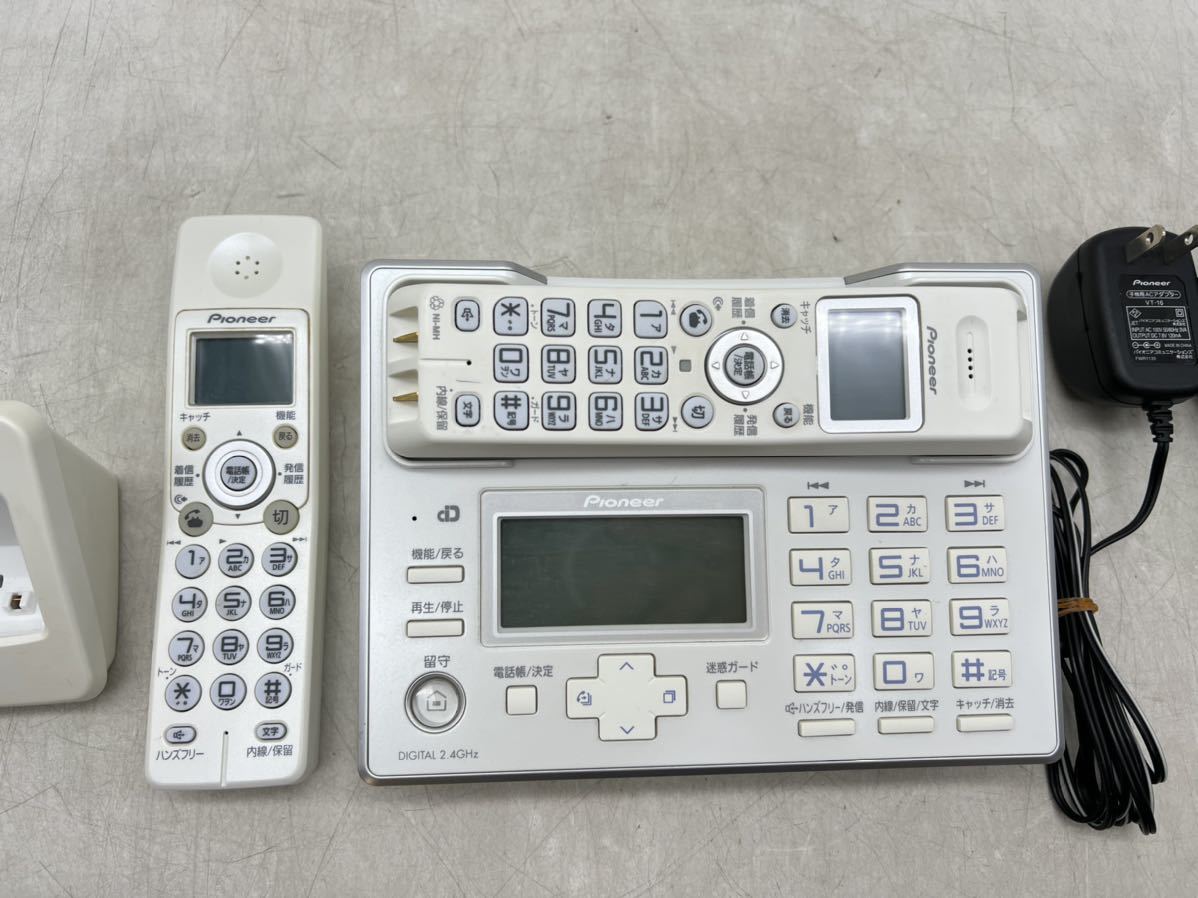 【傷や汚れあり】【1円スタート】Pioneer TF-FV3020-W コードレス電話機 TF-DK310 TF-DK300 子機付き パイオニア MK0922Nの落札情報詳細 - Yahoo ...