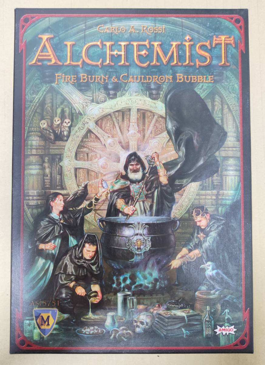 【未使用】ボードゲーム アルケミスト ALCHEMIST FIRE BURN & CAULDRON BUBBLE 新品未開封品 の落札情報詳細 ...