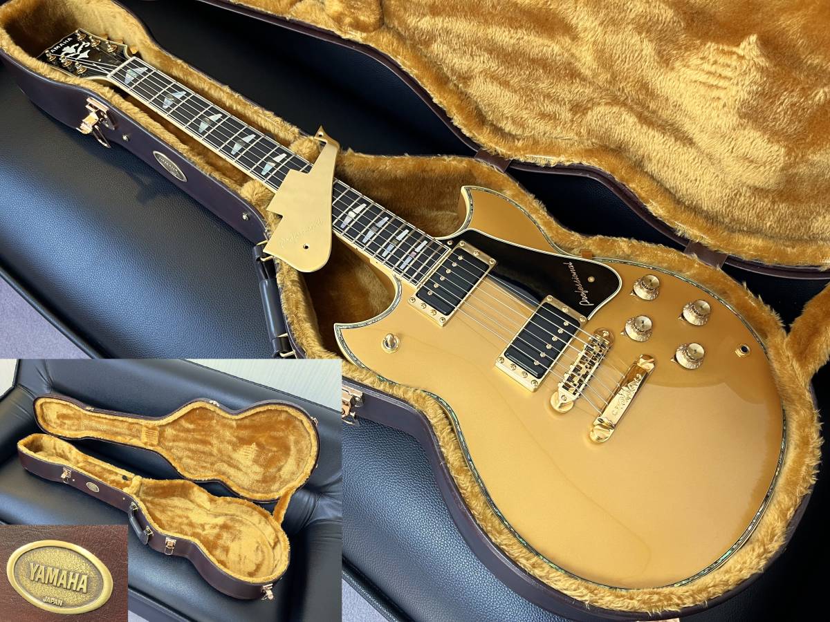 【未使用に近い】Super Premium SG Collection-1★YAMAHA SG3000 Custom ゴールド 奇跡のデッド ...