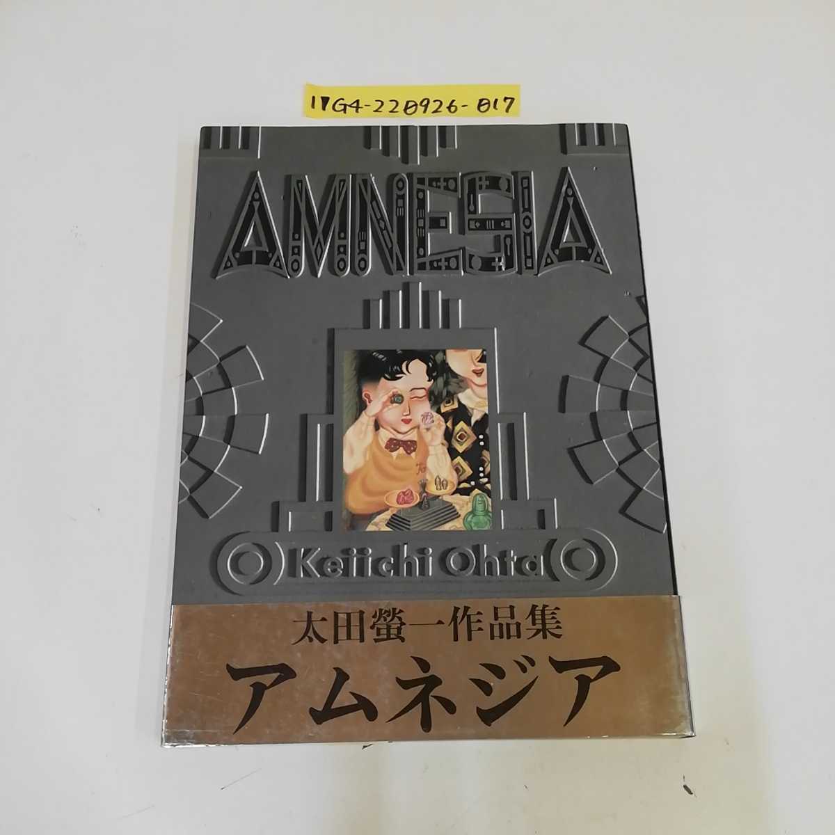 【傷や汚れあり】1_ アムネジア AMNESIA 太田螢一作品集 1986年9月1日 初版 けいせい社 帯あり サイン入り 昭和61年の落札情報詳細 - ヤフオク落札価格検索 オークフリー
