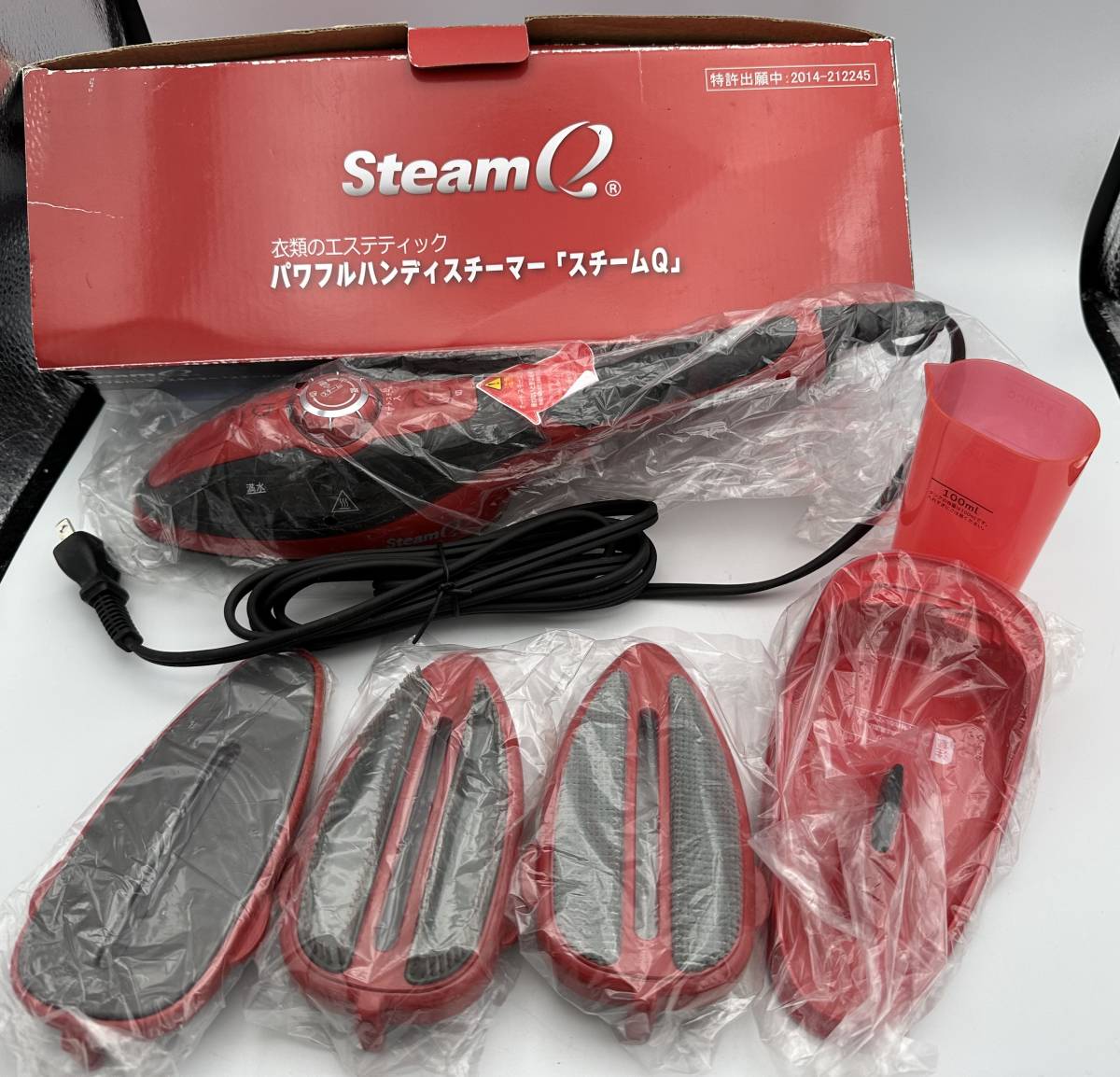 【目立った傷や汚れなし】ゴールド 金 使用頻度少ない スチームQ steamQ パワフル ハンディ スチーマー SQ2 SE4874-CG スマイル 中古 の落札情報詳細| ヤフオク落札価格 ...