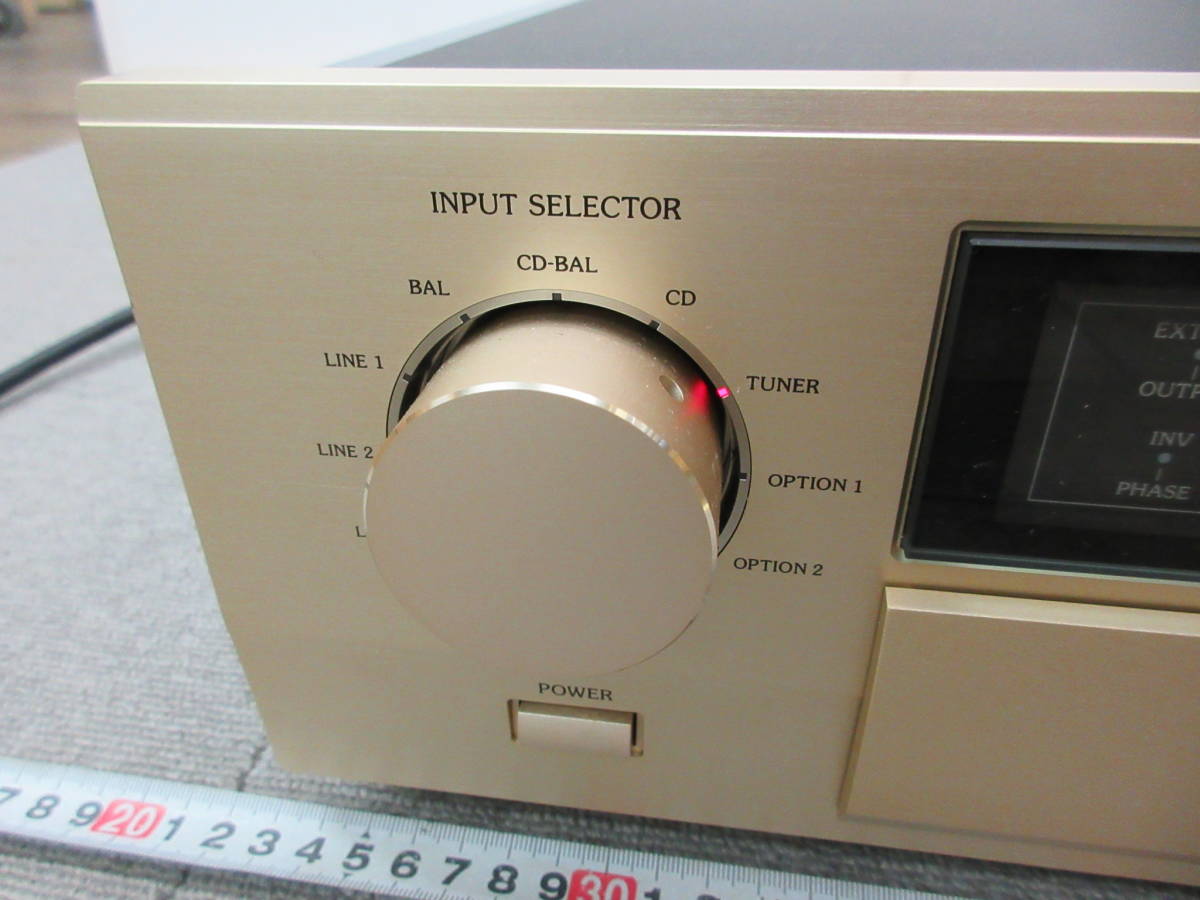 【傷や汚れあり】M【10-3】★23 Accuphase アキュフェーズ ステレオコントロールセンター プリアンプ C-2120 通電確認済み ...