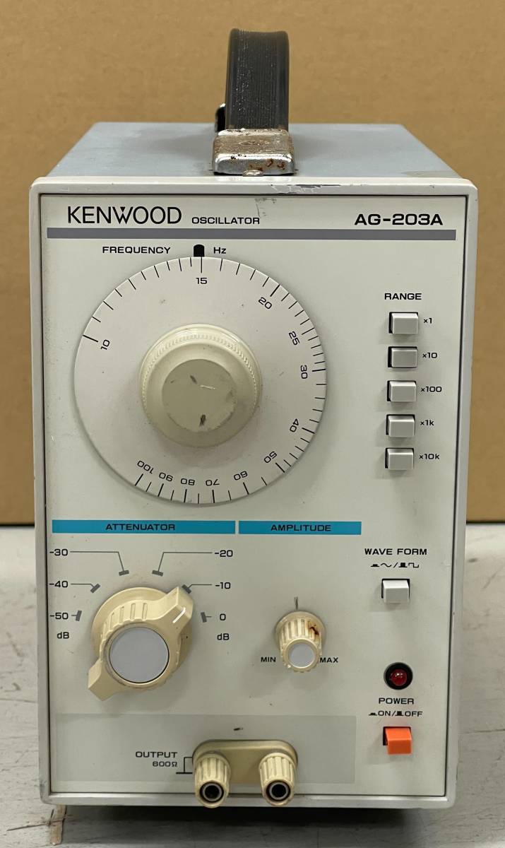 【傷や汚れあり】E208 KENWOOD OSCILLATOR AG-203D 発振器 オシレーター の落札情報詳細| ヤフオク落札価格情報 ...