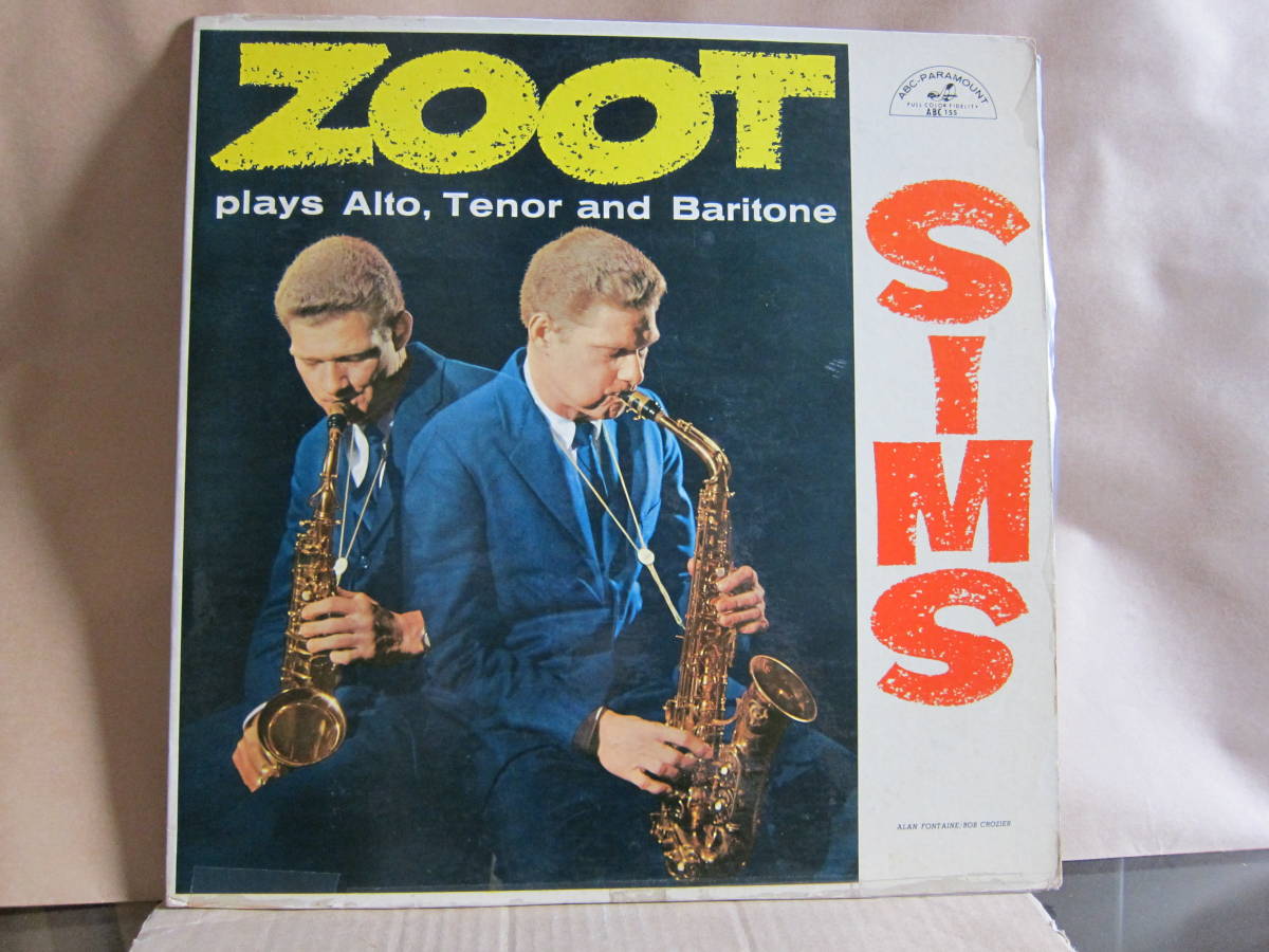 【傷や汚れあり】ズート・シムズ ZOOT SIMS PLAYS ALTO，TENOR AND BARITONE ABC－155の落札情報詳細 ...