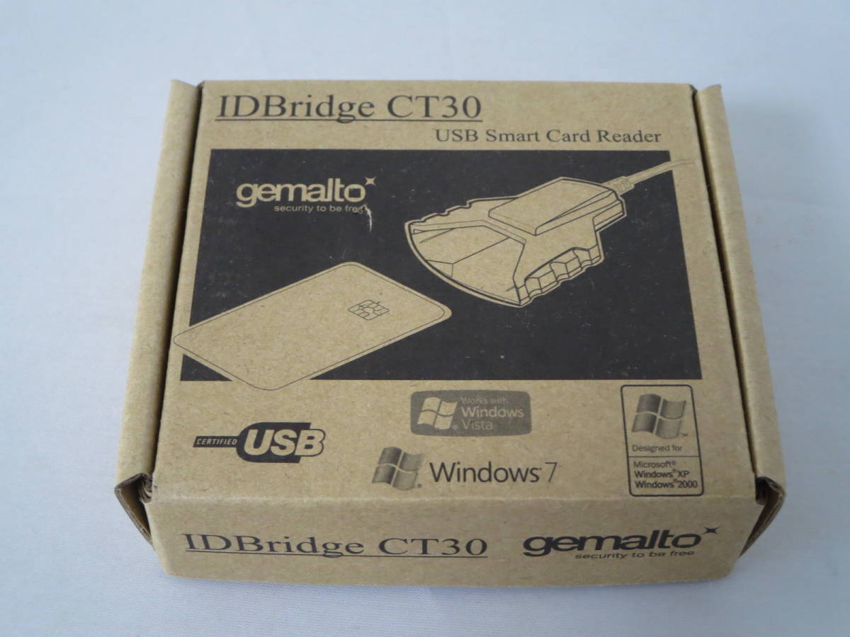 【未使用】ロ 未使用品 gemalto USB ICカードリーダー【IDBridge CT30】ジェムアルトの落札情報詳細 - ヤフオク落札 ...