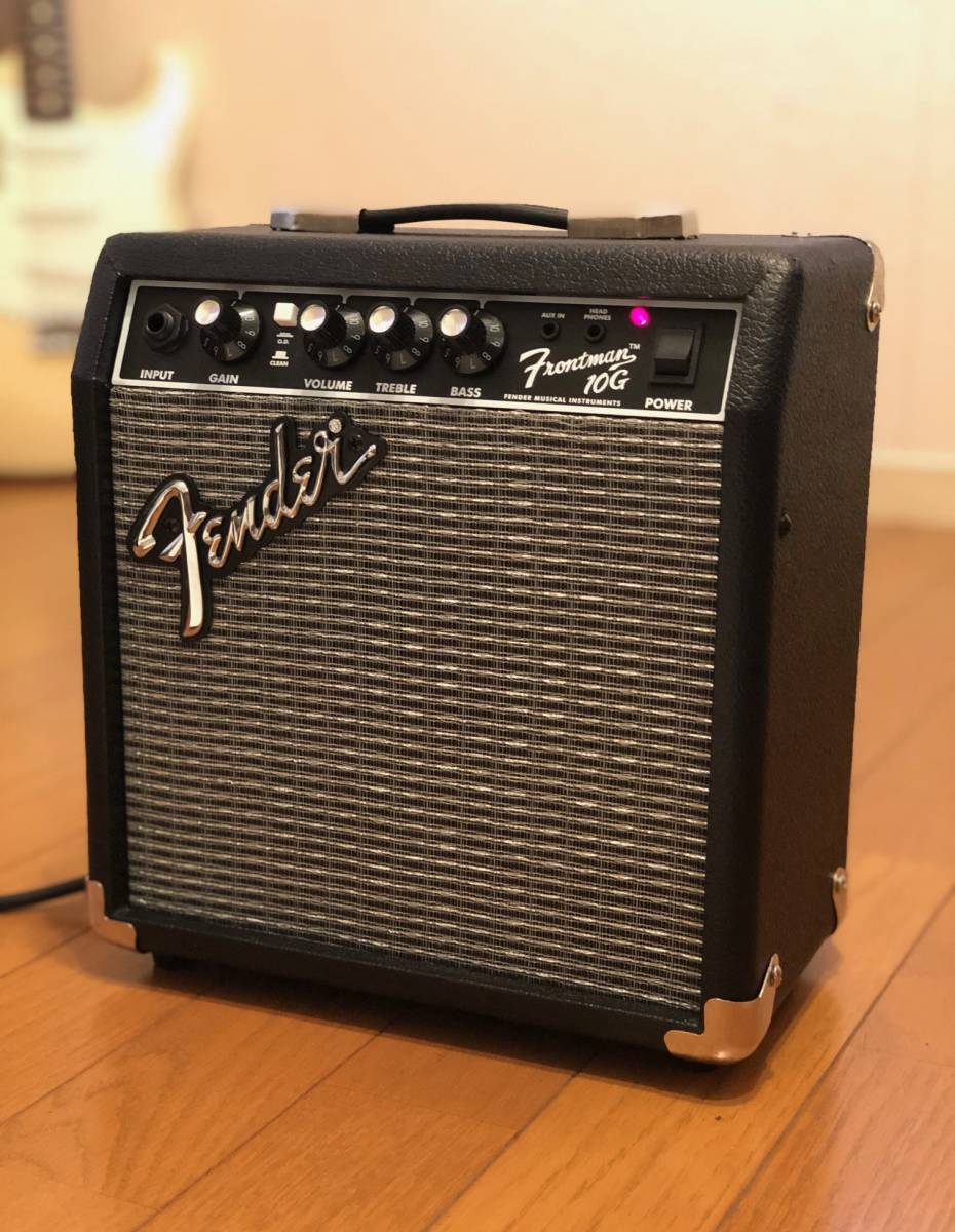 【目立った傷や汚れなし】【美品】Fender・Frontman 10G ギターアンプ 小型10W フェンダーの落札情報詳細 - ヤフオク落札 ...
