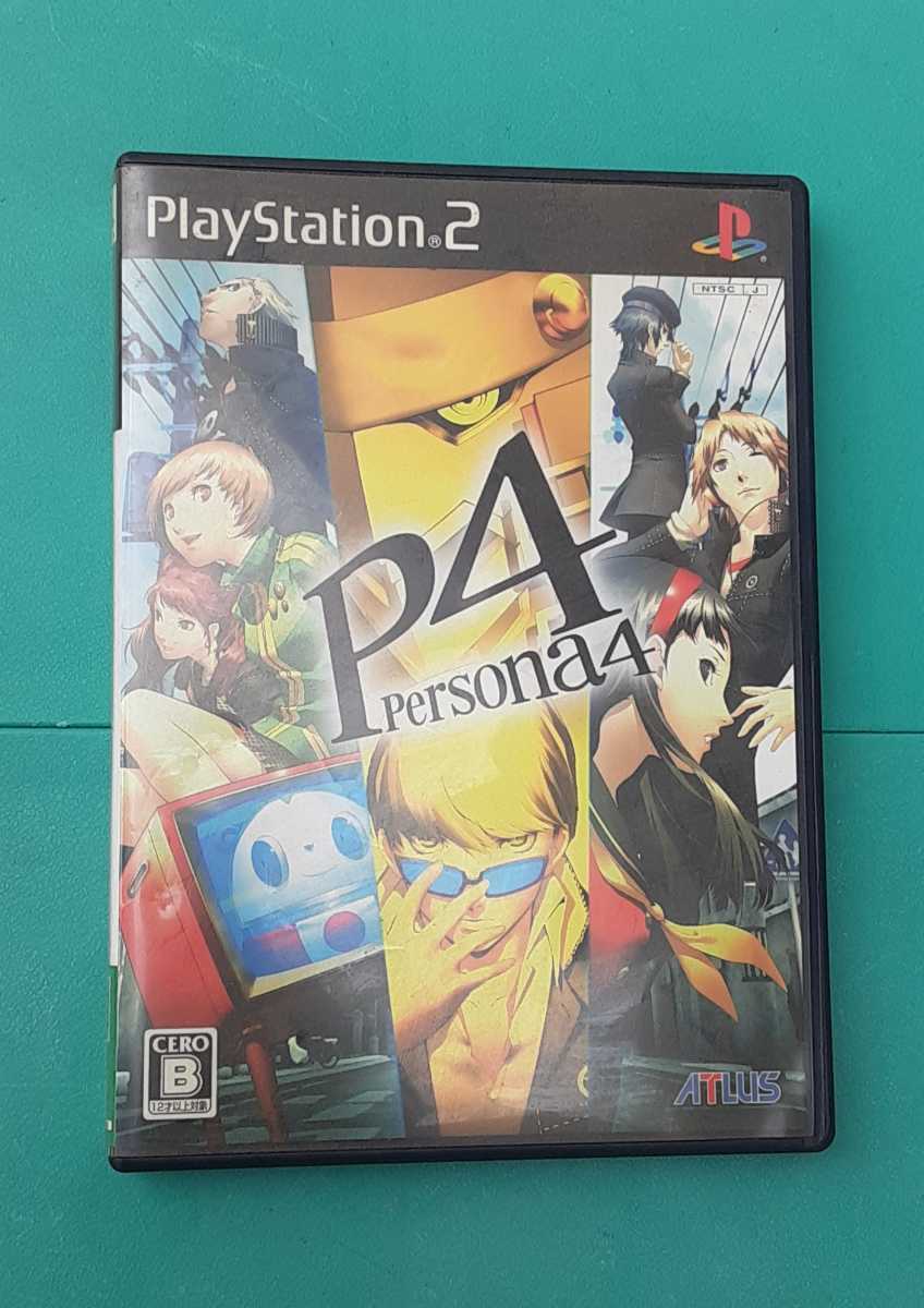 【傷や汚れあり】ペルソナ4 Sony Playstation2 ゲームソフト ソニー プレイステーション2 Ps2 プレステ2 P4 の落札