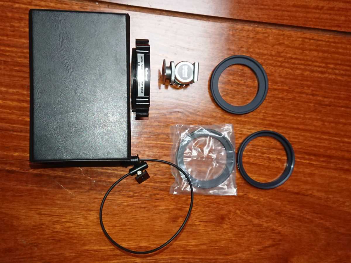 【中古】7342ナショナルNational PP-SU01A フラッシュバランズシュー マクロフラッシュセンサー PW-50M 本体/取付 ...