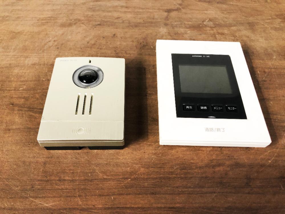 【やや傷や汚れあり】 ★ 中古★アイホン（株） テレビドアホン セット 録画機能付 ハンズフリー ワイヤレス【WL-DA/JS-1ME-T ...