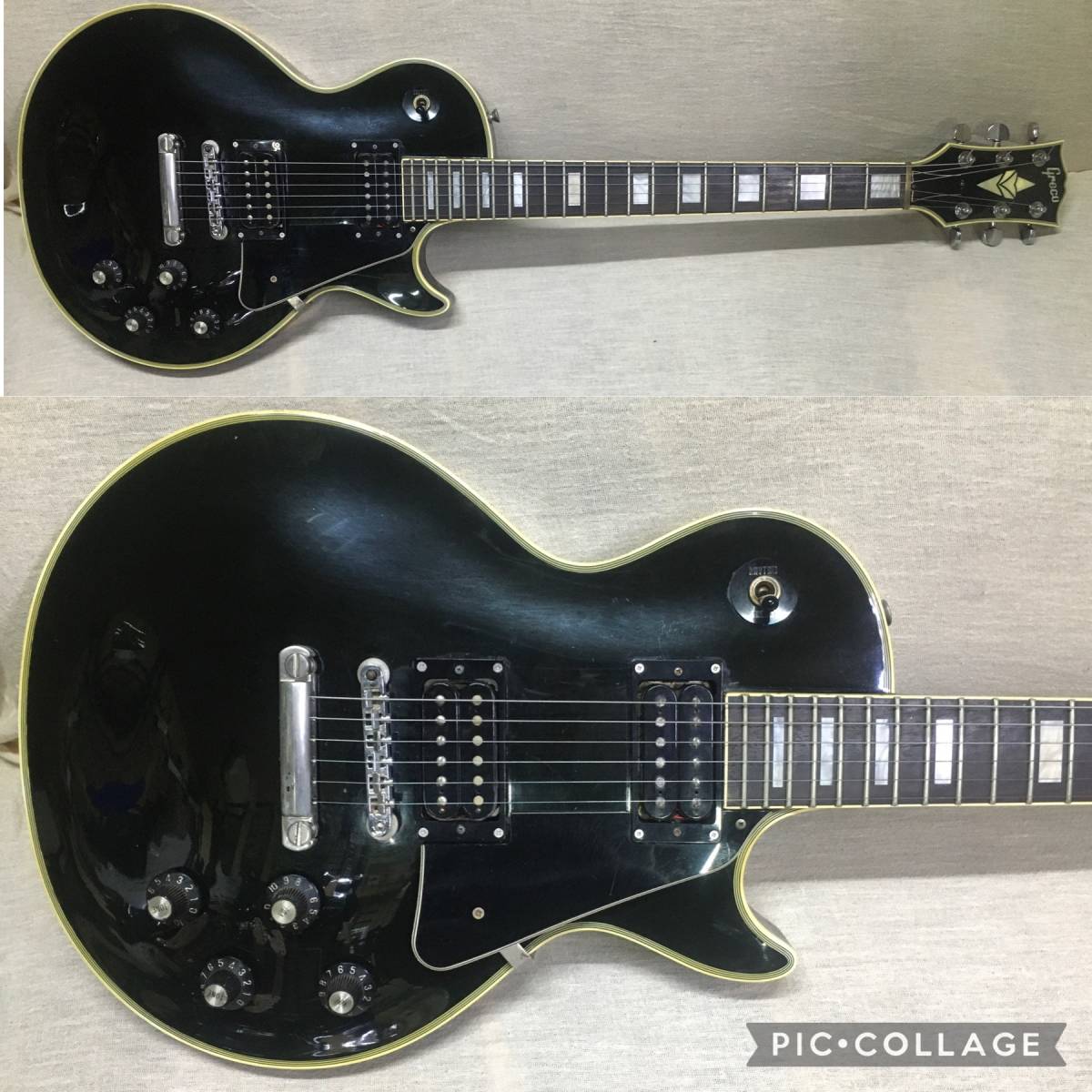 【目立った傷や汚れなし】1985 グレコ ミントコレクション JS55 改造モデル リアPU/Greco X-tra の落札情報詳細 ...