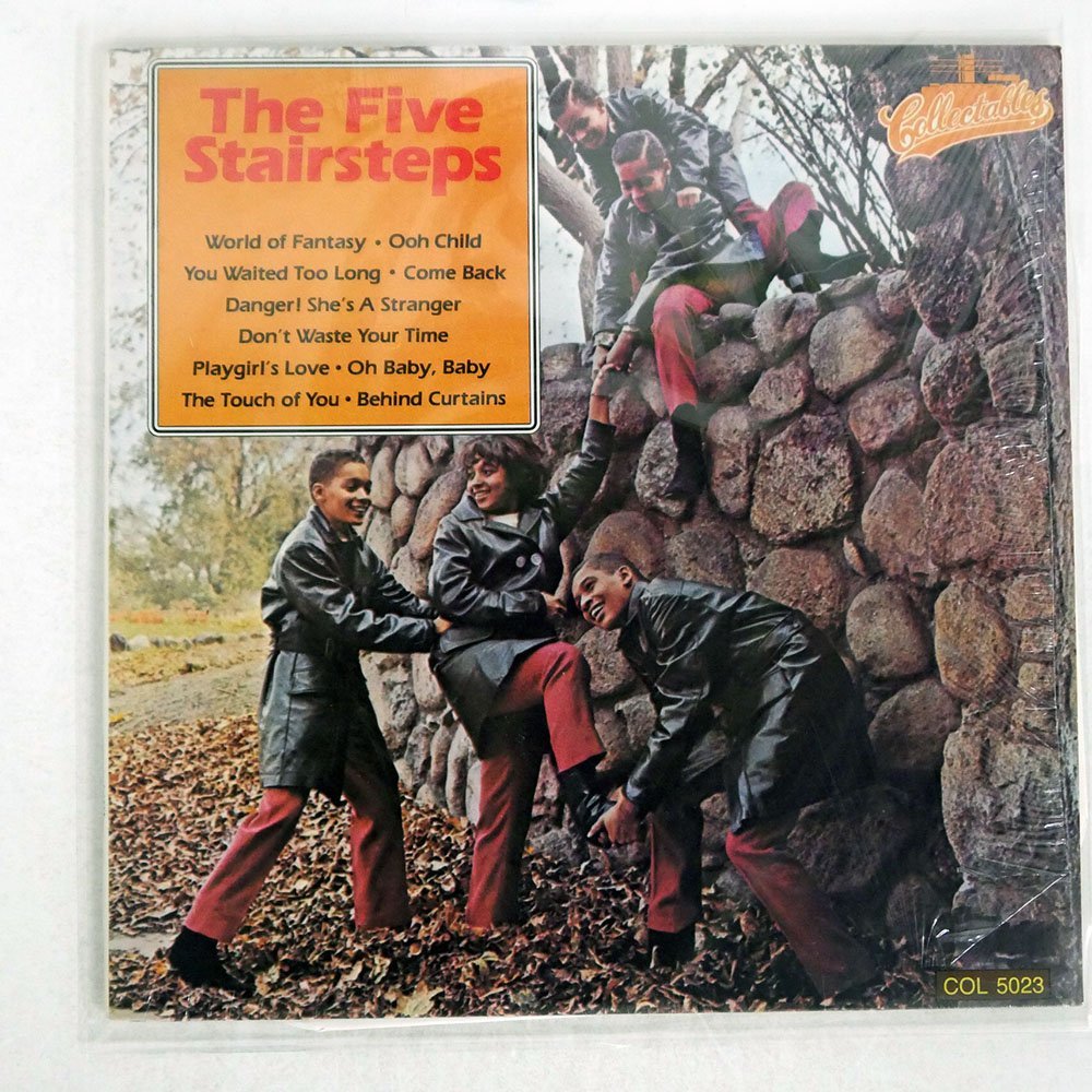 【目立った傷や汚れなし】米 再発 FIVE STAIRSTEPS/BEST OF FIVE STAIRSTEPS/COLLECTABLES ...