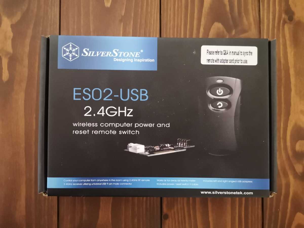 【目立った傷や汚れなし】シルバーストーン SILVER STONE SST-ES02-USB SILVERSTONE Wireless Switch 電源リモコンの落札情報詳細 - ヤフオク ...