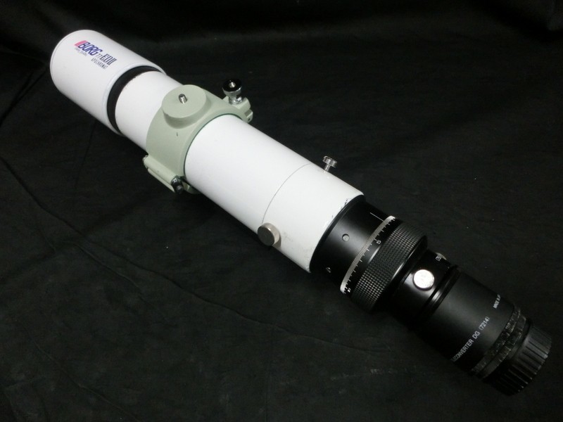 【傷や汚れあり】1000円スタート 望遠レンズ BORG 77 EDⅡ APOCHROMAT OASIS STUDIO マウント付 汚れ/擦れ ...