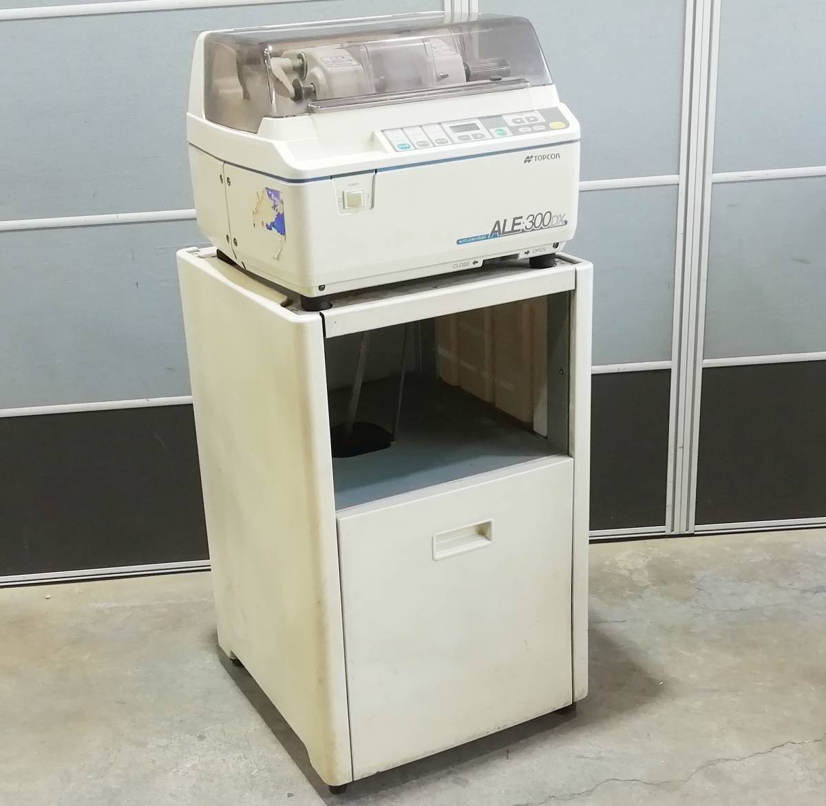【傷や汚れあり】TOPCON ALE-300DX Auto Lenz Edger オートレンズエッジャー メガネレンズ加工【通電OK ...
