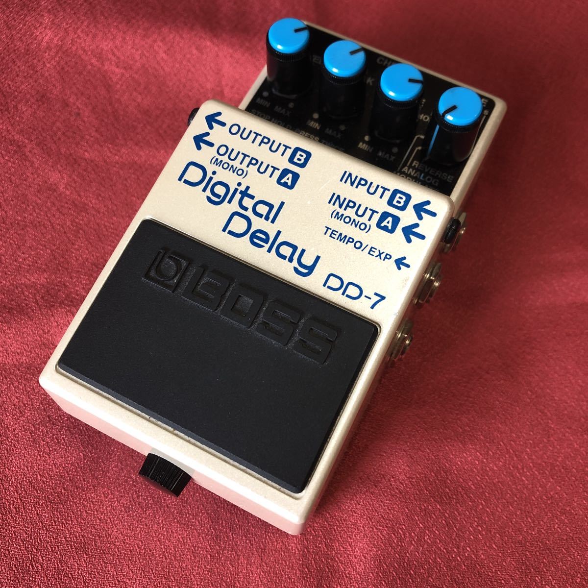 【傷や汚れあり】★1円スタート★boss Digital Delay Dd 7 デジタルディレイ ディレイ エフェクター エレキギター ギター