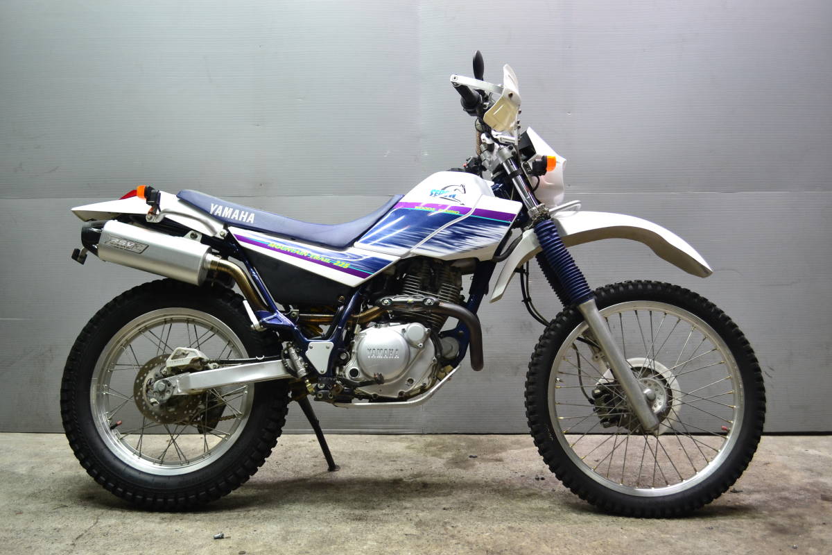 【やや傷や汚れあり】 タイヤタップリ キャブ、クラッチ改 セロー225‐3型 1円売り切り・・・即決も可★ （XT250、KLX、Dトラッカー ...