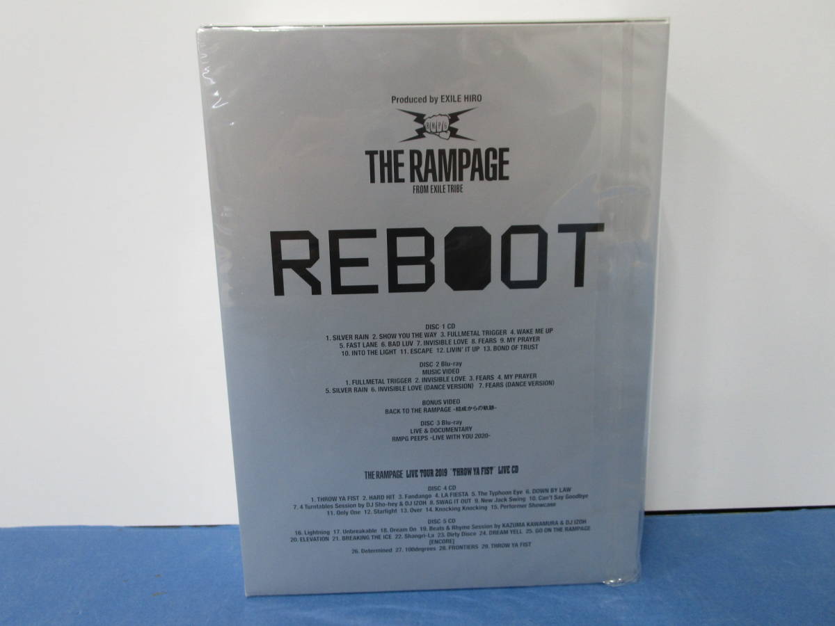 【やや傷や汚れあり】THE RAMPAGE from EXILE TRIBE／REBOOT 豪華盤 CD+Blu-ray 未開封有りの落札情報 ...
