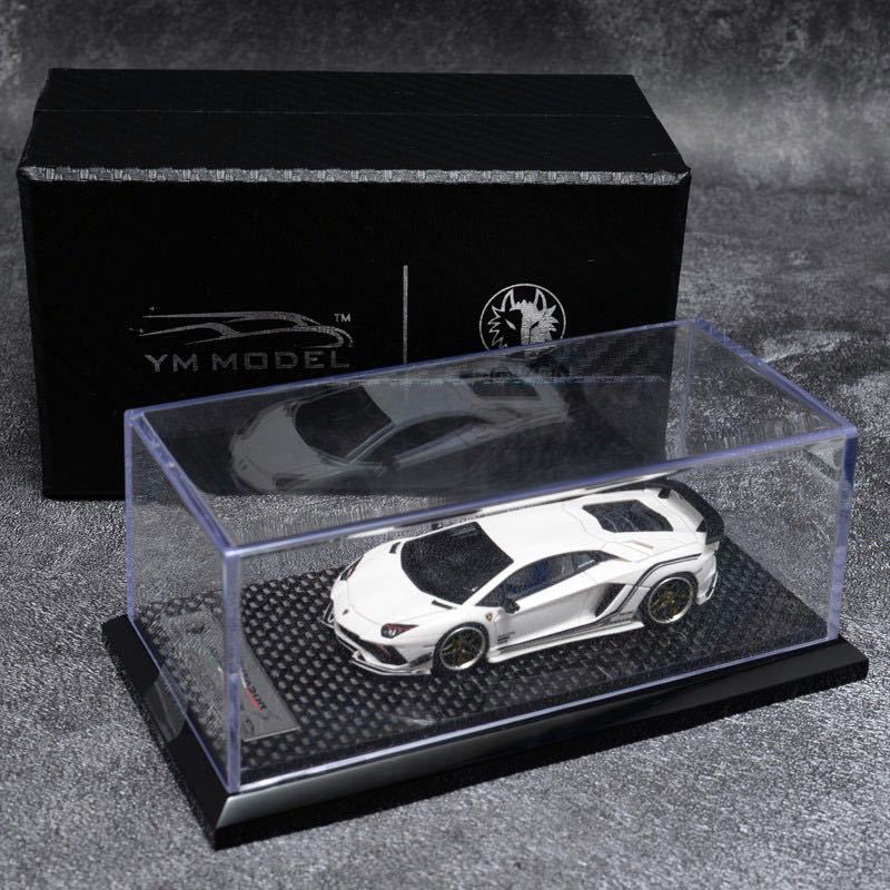 【未使用】1/64 YM MODEL Advance Edition Rowen ランボルギーニ アヴェンタドール Aventador s ...